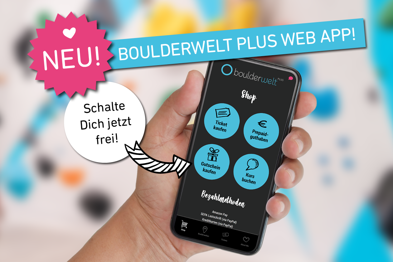 Boulderwelt Frankfurt — BOULDERWELT PLUS: Die Boulderwelt App